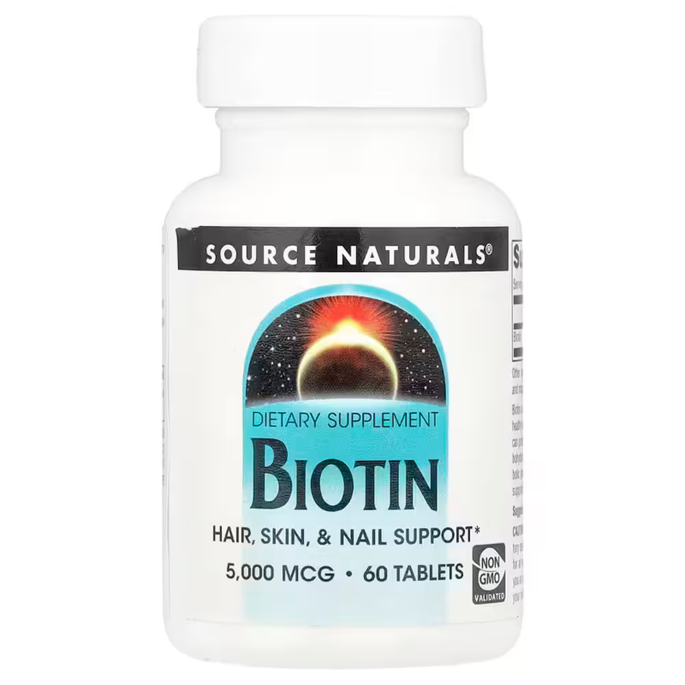 Біотин Source Naturals Biotin 5000 mcg 60 табл. купити в інтернет ...